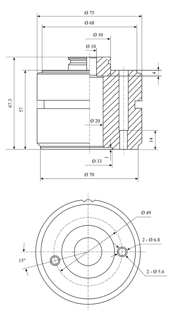 Bernardo Schnellwechsel-Stahlhalter System Multifix Größe E